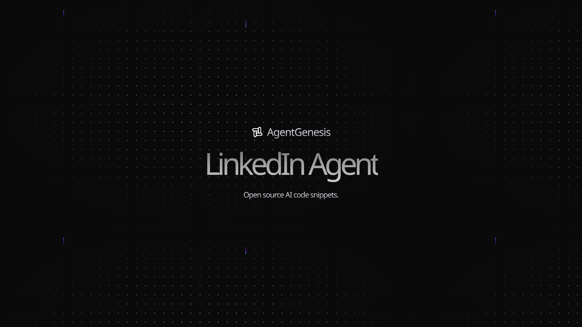 LinkedIn Agent | AgentGenesis